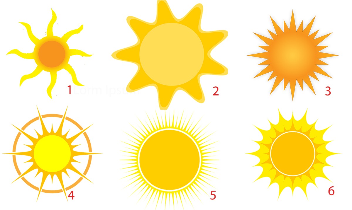 The Sun You Choose Will Reveal Hidden Truths About Your Personality ...