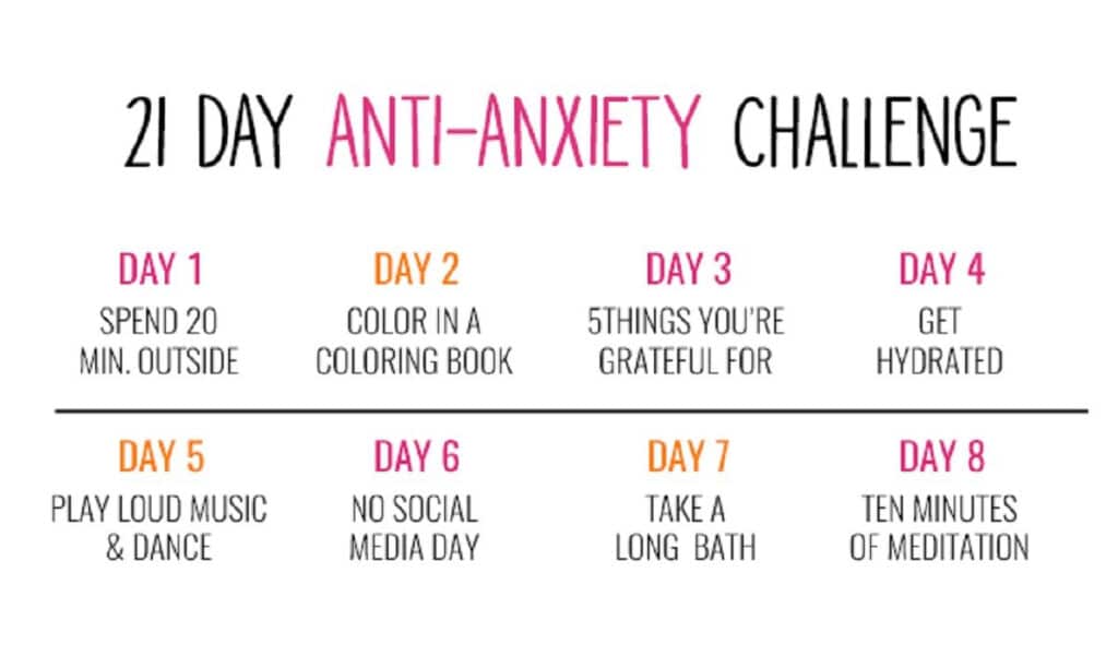 Free 21 Day Anxiety Challenge – Taking Total Control Over Your Emotions ...