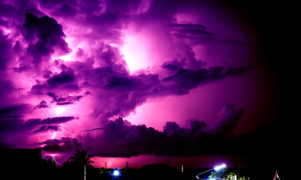 The Florida Sky Turned Purple After Hurricane Dorian – Awareness Act
